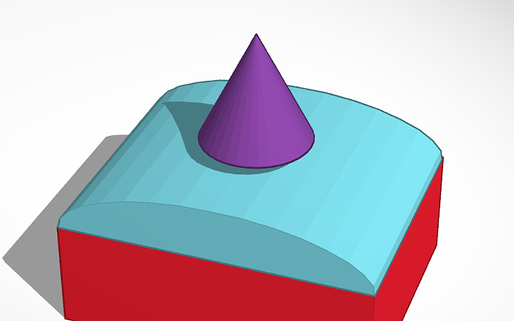 3D design cone palace | Tinkercad