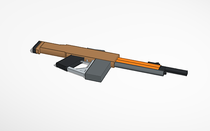 3D design Frenzy Auto Shotgun (Fortnite) - Tinkercad