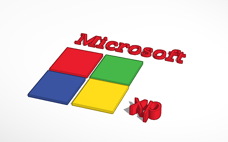 3D design Microsoft Windows xp - Tinkercad