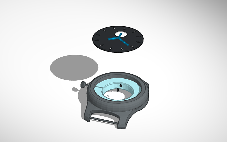 3D design Copy of Watch - Tinkercad