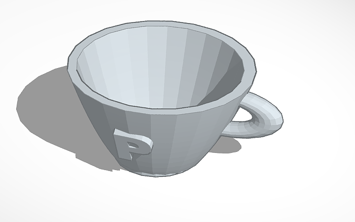 3D design Cup | Tinkercad