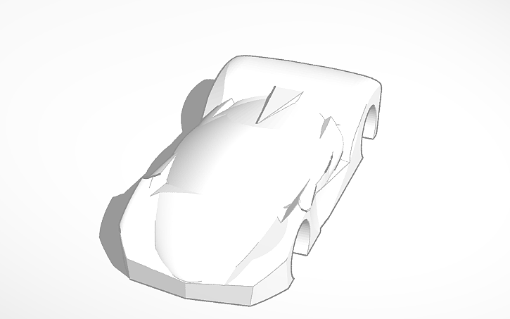 3D design Factory Sport Hypercar Body - Tinkercad