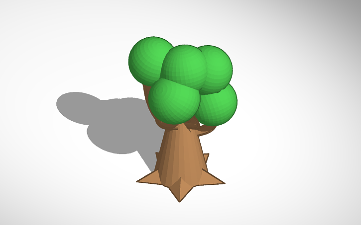 3D design tree - Tinkercad