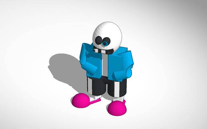 3D design Sans - Tinkercad