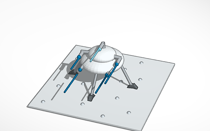 3D design Alien spaceship | Tinkercad