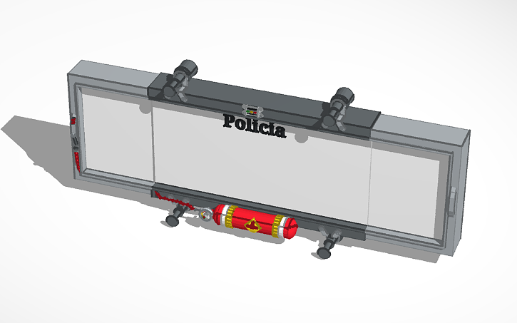 3D design Mira window from: Tom Clancy's Rainbow Six Siege - Tinkercad