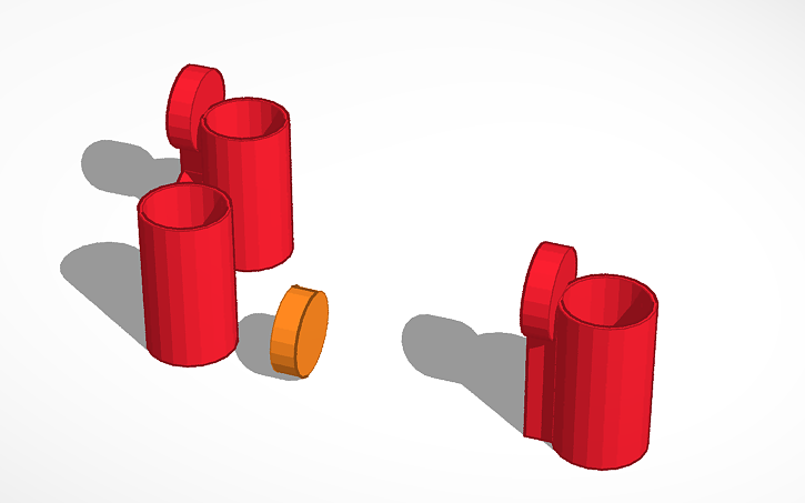 3D design Gluestick Magnet Holder | Tinkercad
