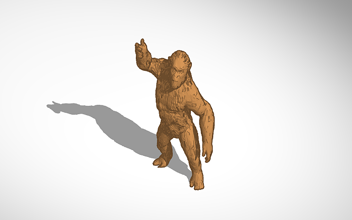 3D design Monke - Tinkercad