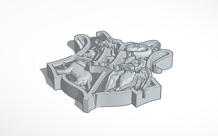 3D design Harry Potter Hogwarts | Tinkercad