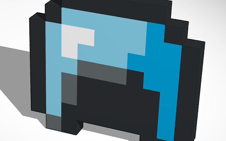 3D design Minecraft Armor - Tinkercad