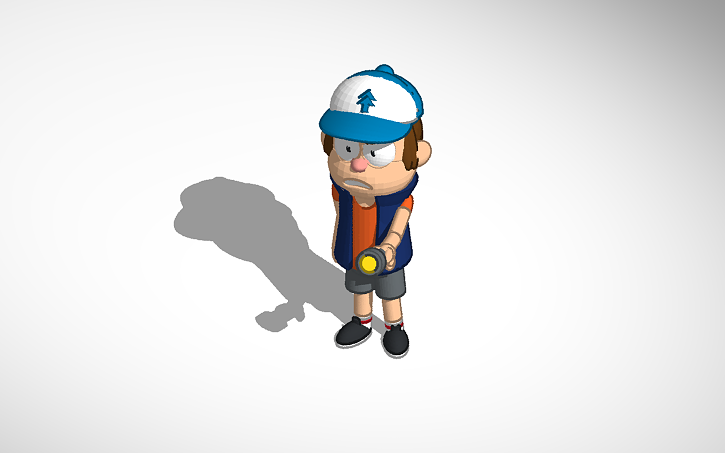 3D design Gravity Falls - Tinkercad