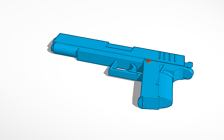 3D design Pistol - Tinkercad