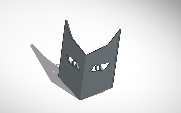 3D design steel mask - plain | Tinkercad