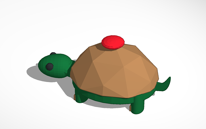 3D design ASDF Turtle - Tinkercad
