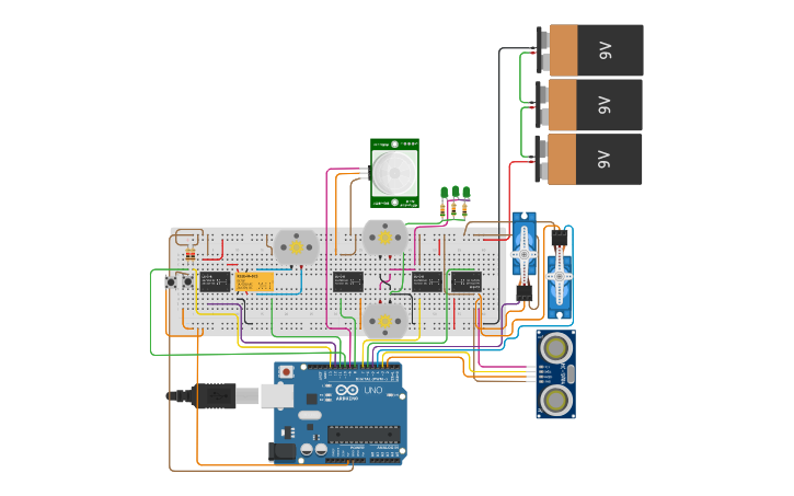 Circuit design meca meca meca - Tinkercad