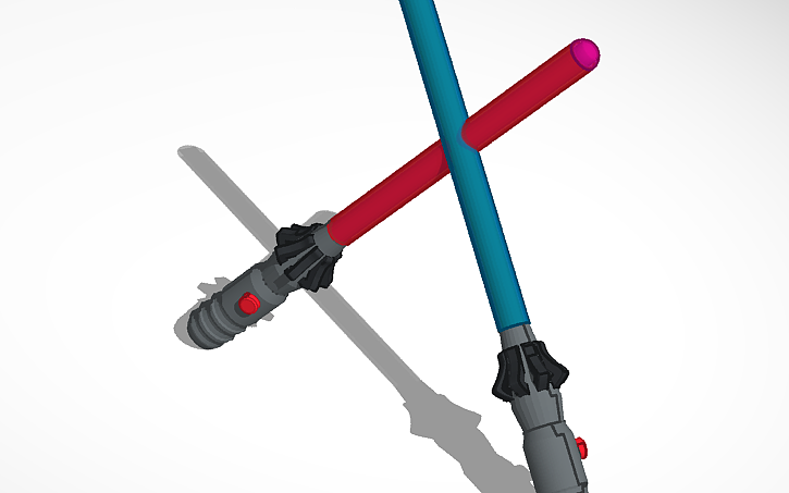 3D design light saber mdh - Tinkercad