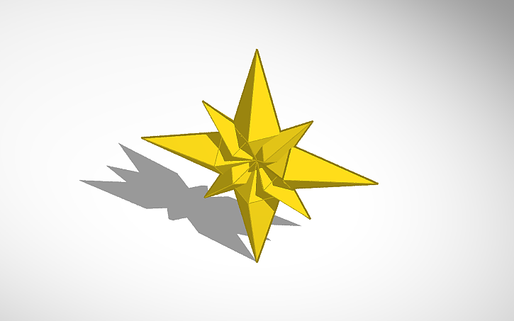 3D design Star - Tinkercad