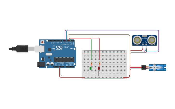 Circuit design evaluación corte 2 | Tinkercad