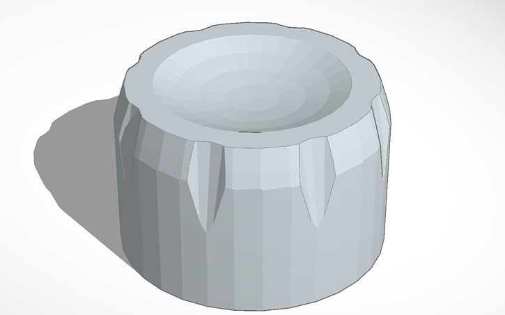 3D design Knob 20mm - Tinkercad