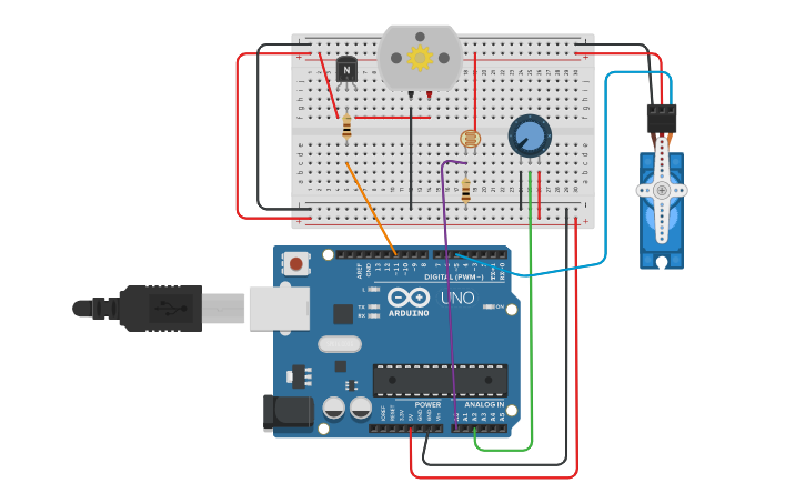Circuit design Control de Motores con Arduino | Tinkercad Circuit design Control de Motores con Arduino | Tinkercad