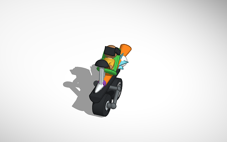 3D design hash bike | Tinkercad