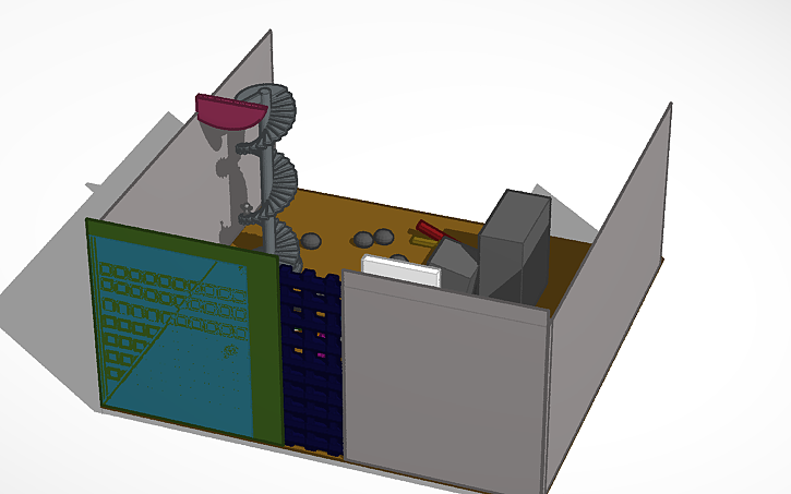 3D design Daemon city | Tinkercad