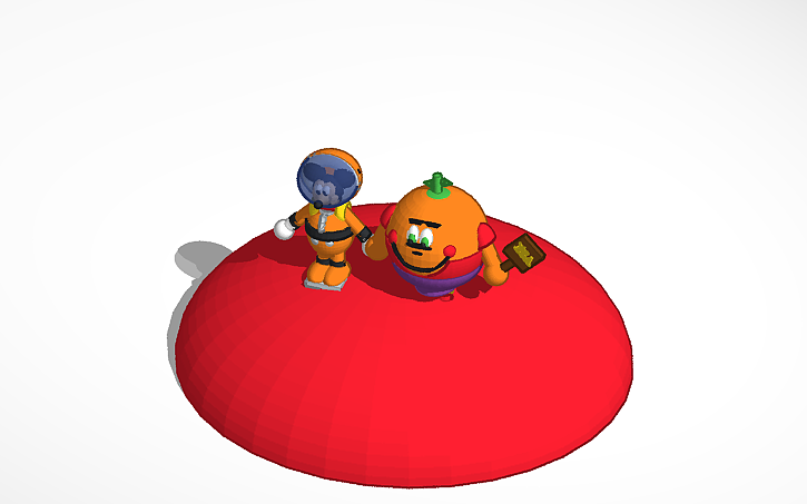 3D design Mickey Mouse espacial | Tinkercad