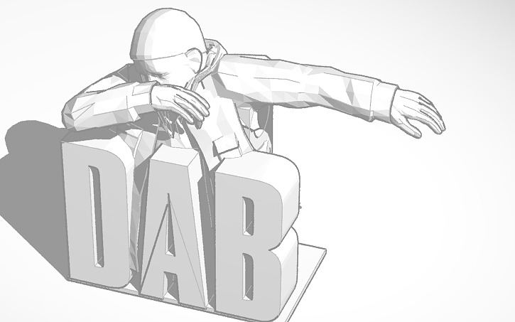 3D design Dabs for life - Tinkercad