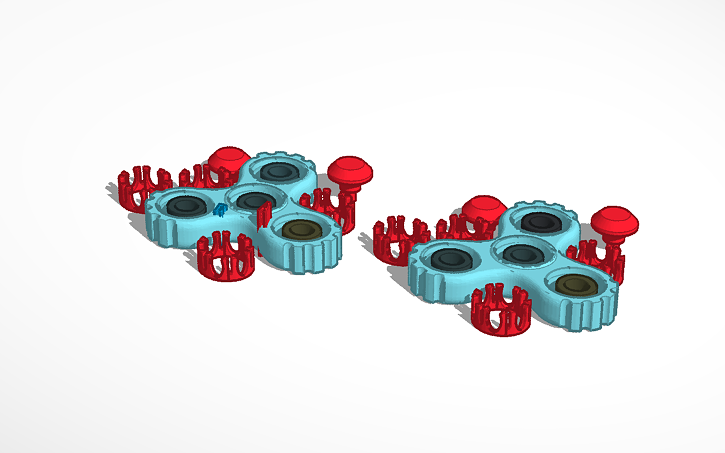 3D design Fidget Spinner!!! | Tinkercad