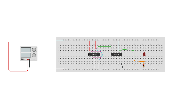 Circuit design generate sequence - Tinkercad