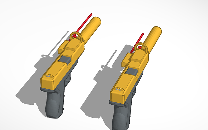 3D design deul Glock 17 | Tinkercad