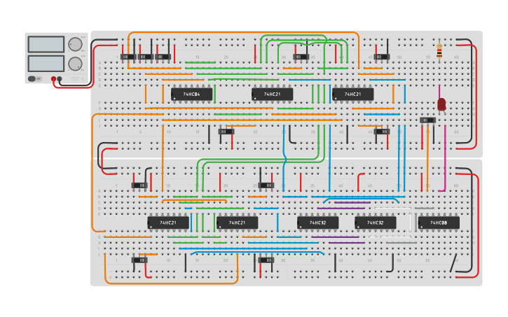 Design A 8x1 Multiplexer Circuit 1808