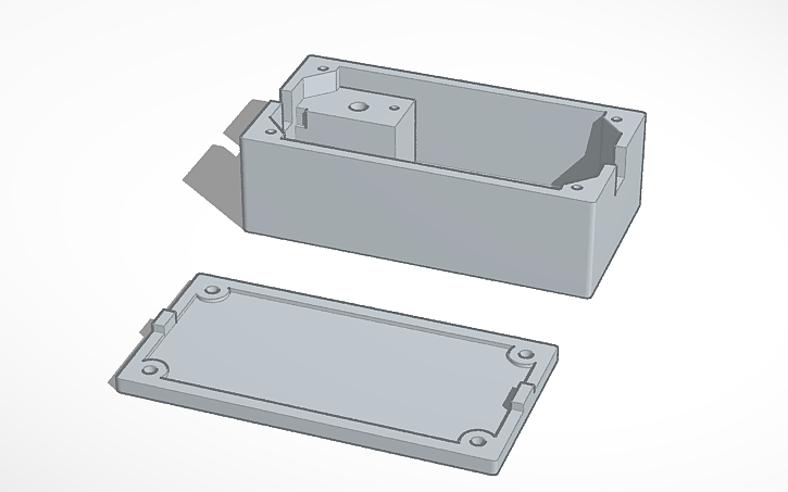 3D design Accu Charger Box 2 FHT - Tinkercad