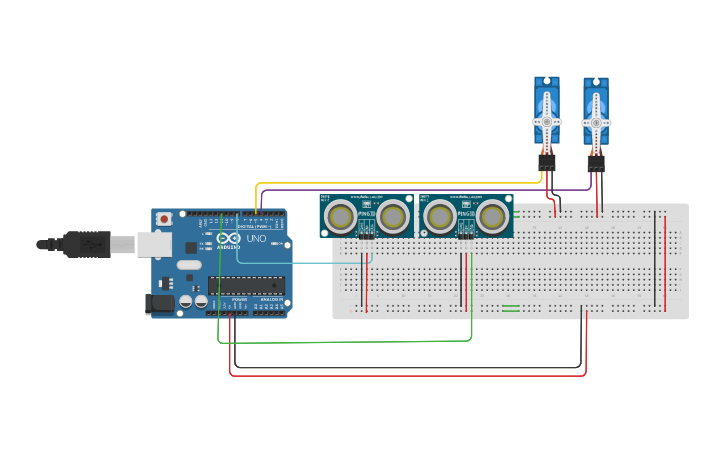 Circuit Design Robot Tinkercad