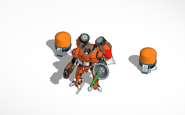 3D design war machine | Tinkercad