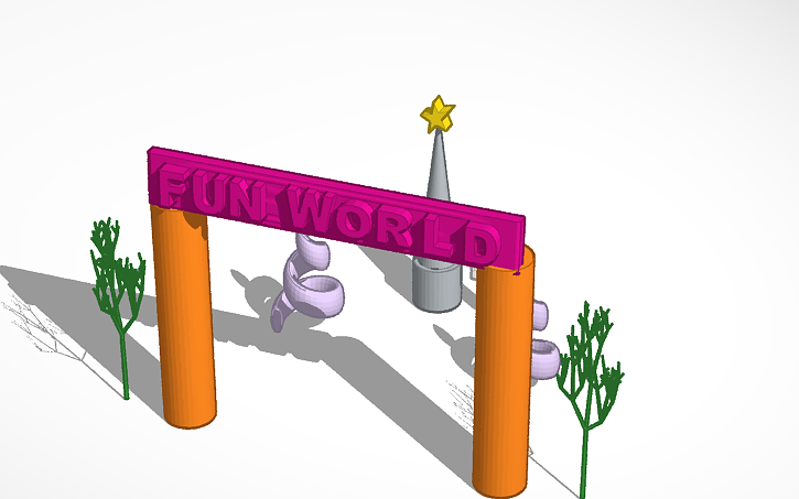 3D design fun world - Tinkercad