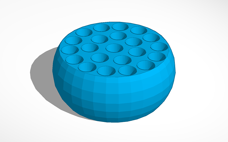 3d Design Pen Holder Tinkercad