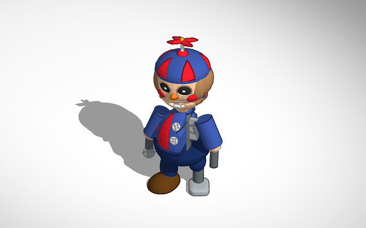 3D design Withered Balloon Boy - Tinkercad