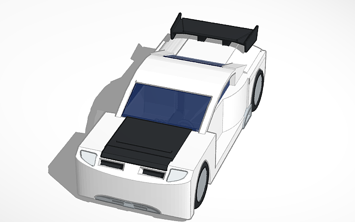 3D design Hot Wheels Acceleracers Power Rage - Tinkercad