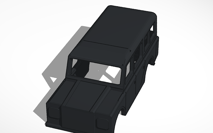 3D design Land Rover Defender 110 body for Orlandoo Hunter v1 | Tinkercad