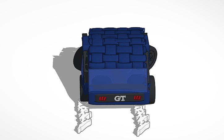 3d Design Ford Mustang Gt Drift Tinkercad