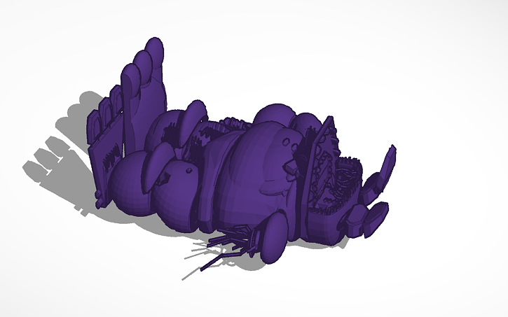 3D design Withered Bonnie - Tinkercad