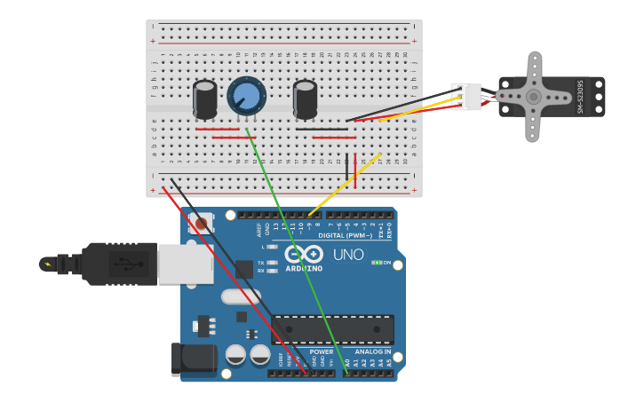 Circuit design practica 4 | Tinkercad