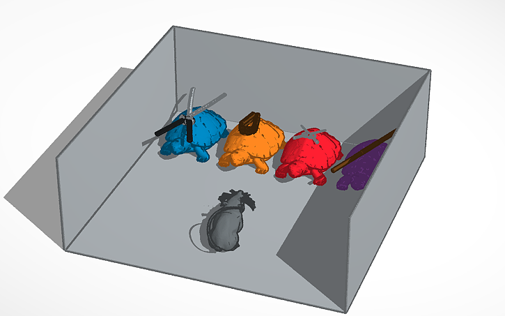 3d Design Tmnt Tinkercad