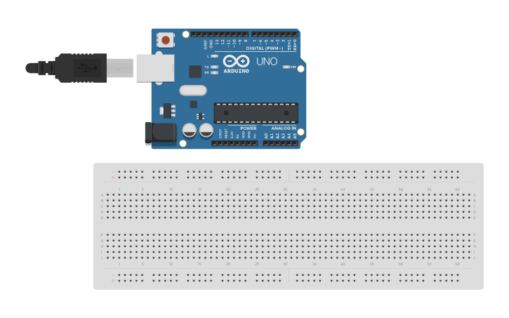 Circuit design Arduino ejercicio 1 | Tinkercad