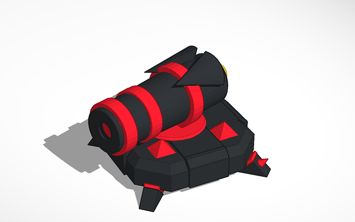 3D design Canon - Tinkercad