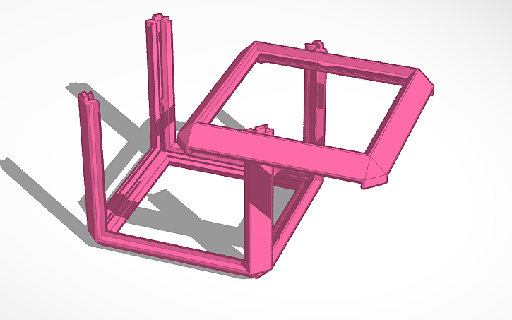 3D design Infinity Cube - Tinkercad