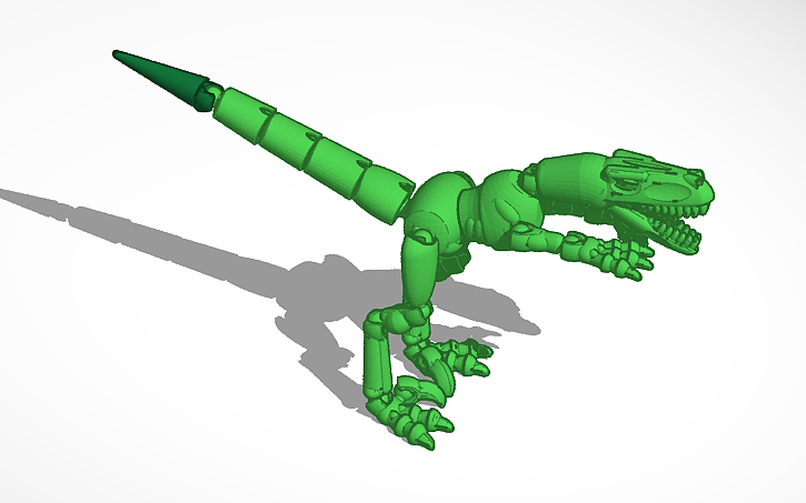 3D design dinosaurio | Tinkercad