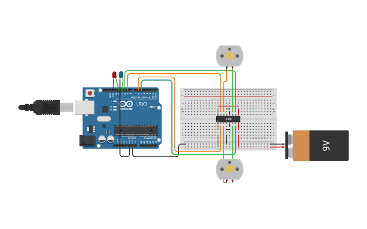 Circuit Design Tarea 1 Circuito Arduino Tinkercad