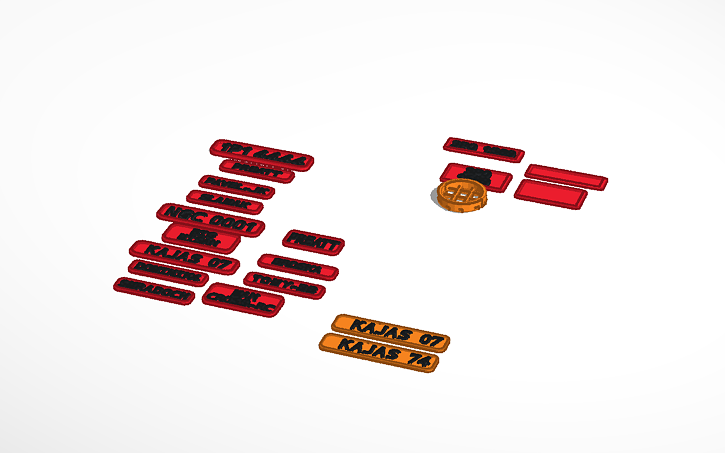 3D design SPZ - Tinkercad